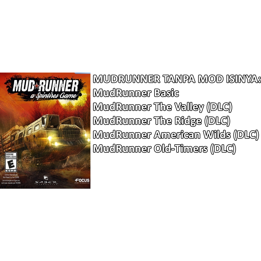 Jual Spintires MudRunner Mod Indonesia + DLC Game untuk Komputer PC Laptop KOLEKSI LENGKAP ...