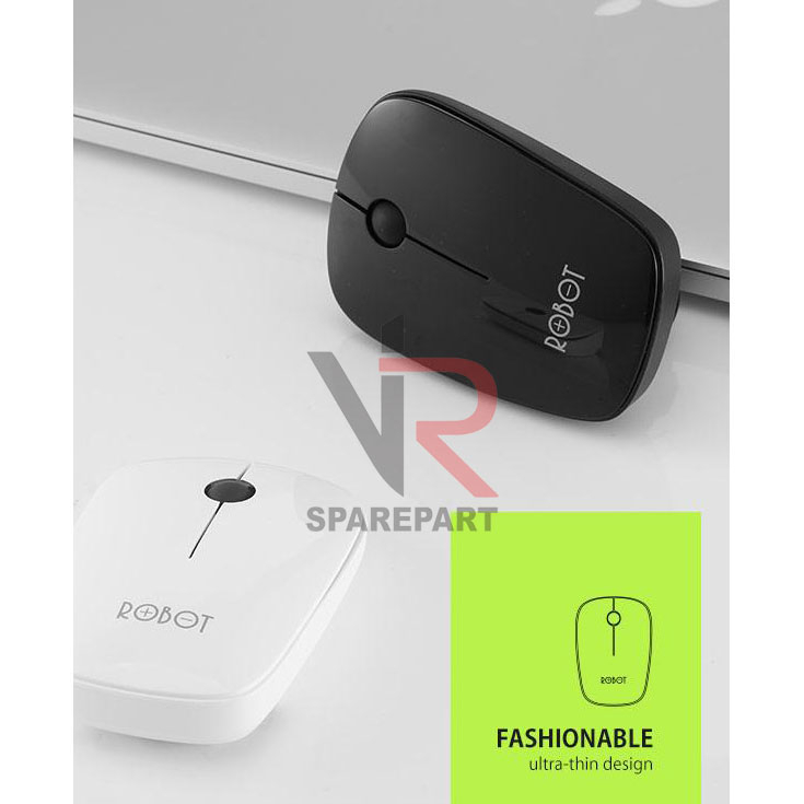 Jual MOUSE WIRELESS ROBOT M220 2.4G OPTICAL WITH USB RECEIVER | Shopee ...