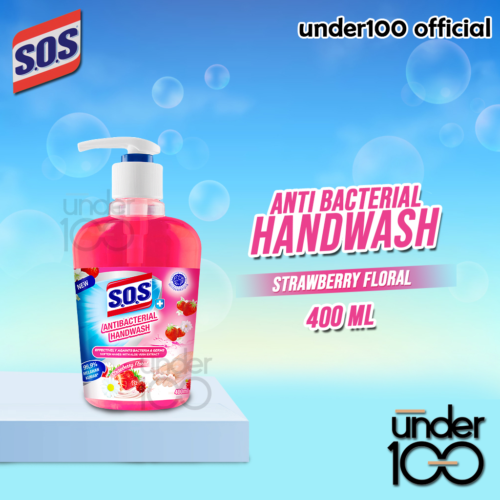 Jual Under100 SOS Hand Wash Sabun Cuci Tangan Refill | Refil Hand Soap ...