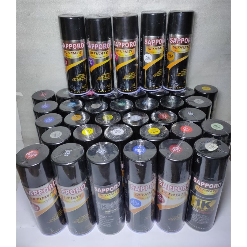 Jual SAPPORO Spray Pilok Pilox Cat semprot SapporoUltimate 400ml Primer ...