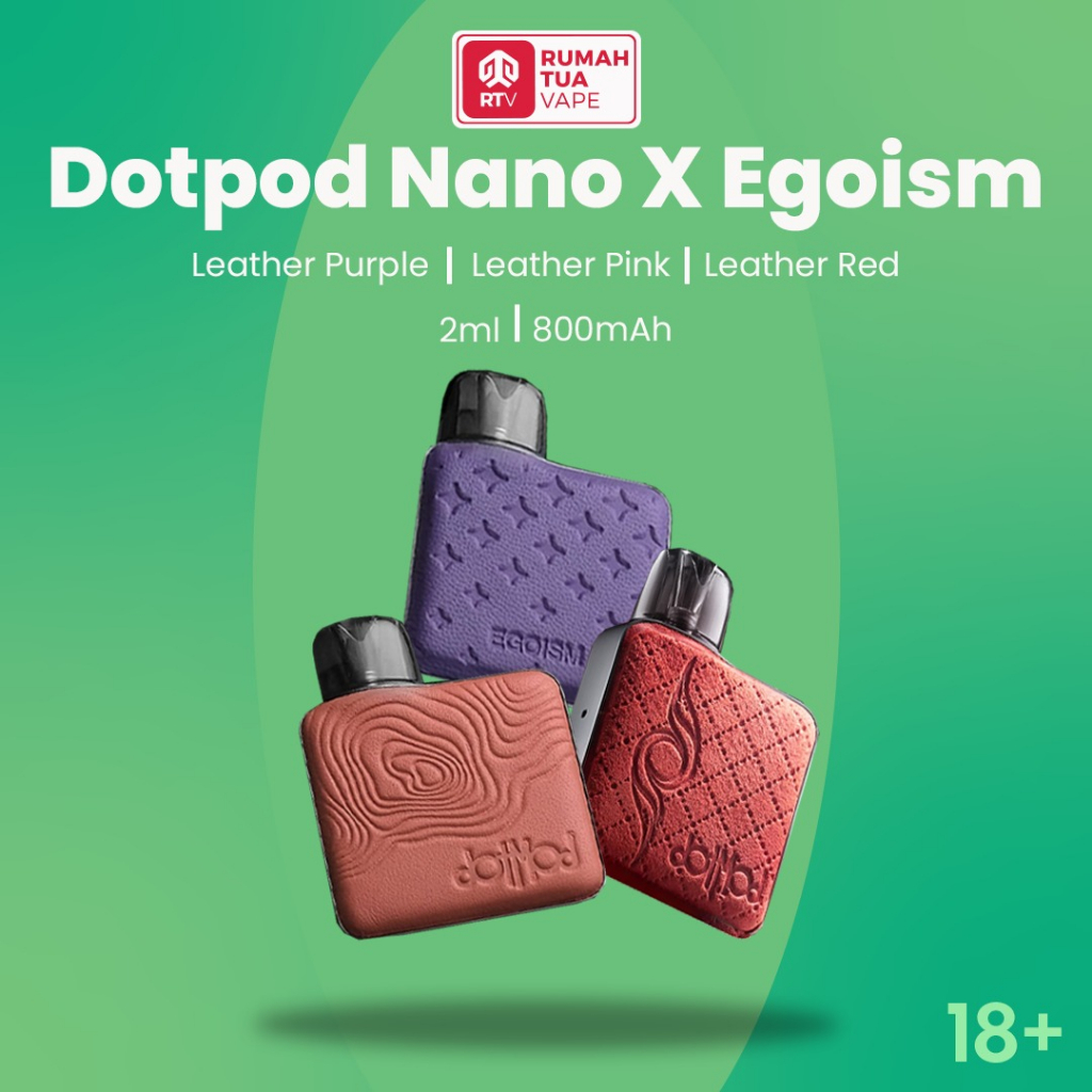 Jual DOTPOD NANO SPECIAL EDITION 18W 800MAH POD KIT | Shopee Indonesia
