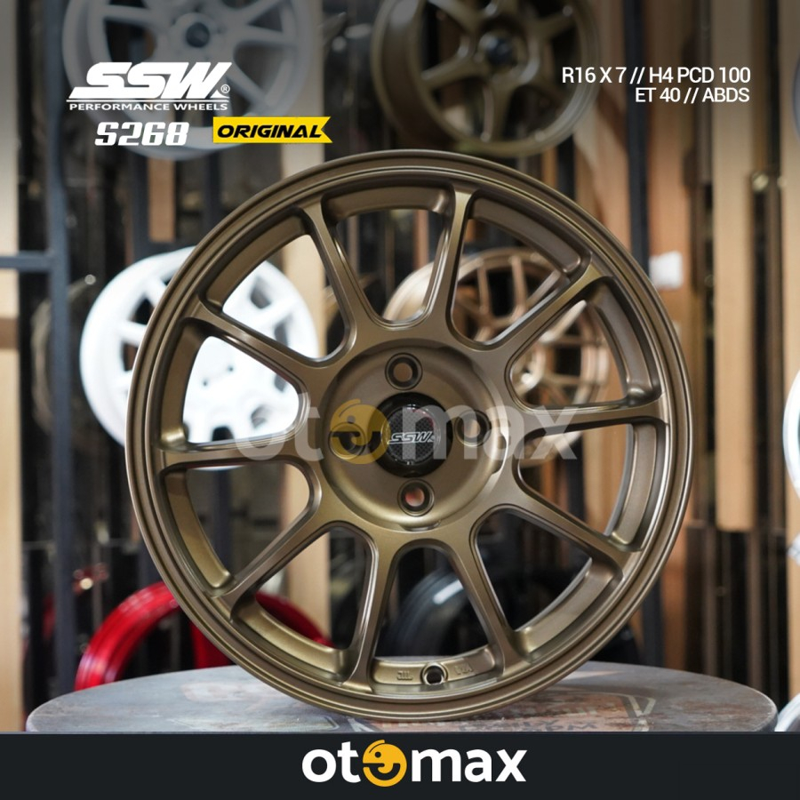 Jual Velg Mobil SSW S268 Original Ring 16 ABDS | Shopee Indonesia