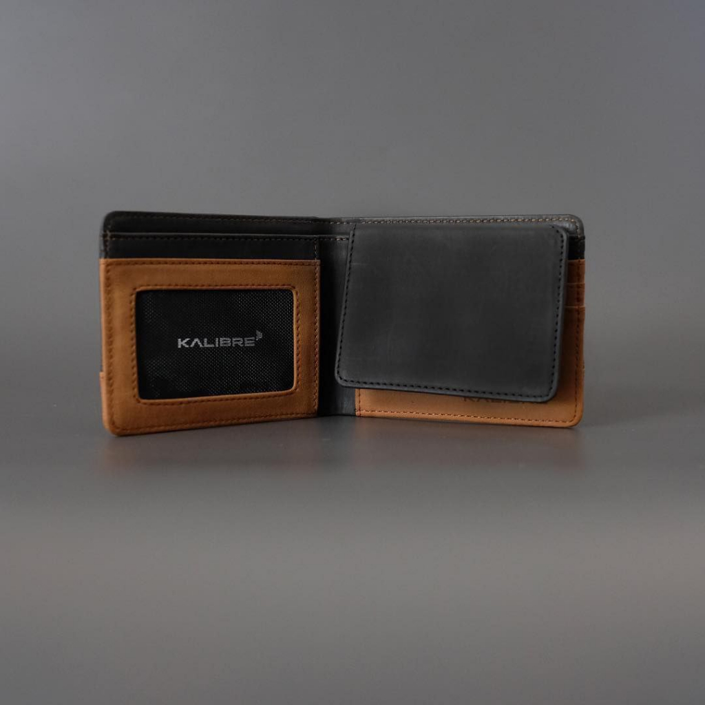 Jual Dompet Kalibre Black-Brown 995500220 | Shopee Indonesia