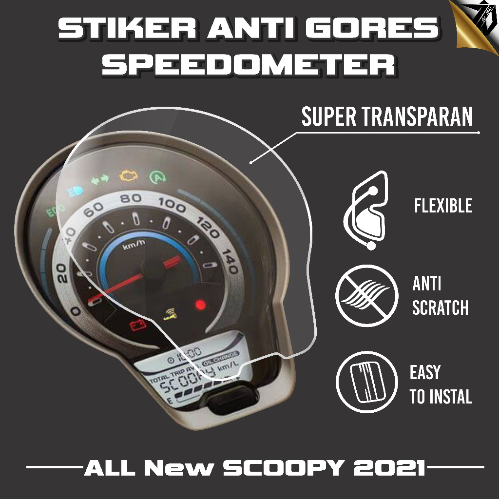 Jual Stiker Spidometer Sticker Anti Gores Transparan Speedometer All ...