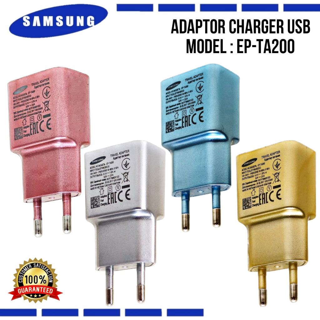 Jual Batok cas Kepala Charger Adaptor Samsung 2A 1 USB ALL Android 2 ...