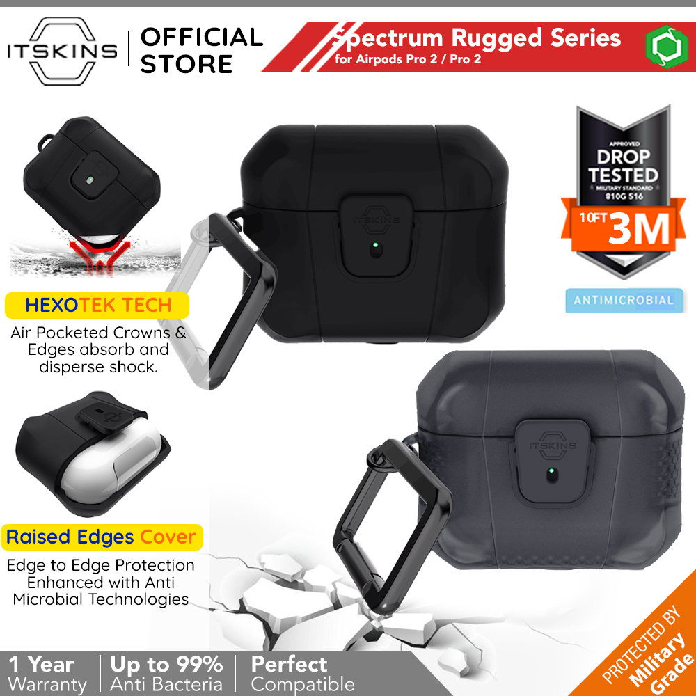 Jual Case Airpods Pro Gen 2 / Pro 1 - ITSKINS Spectrum R // Solid ...