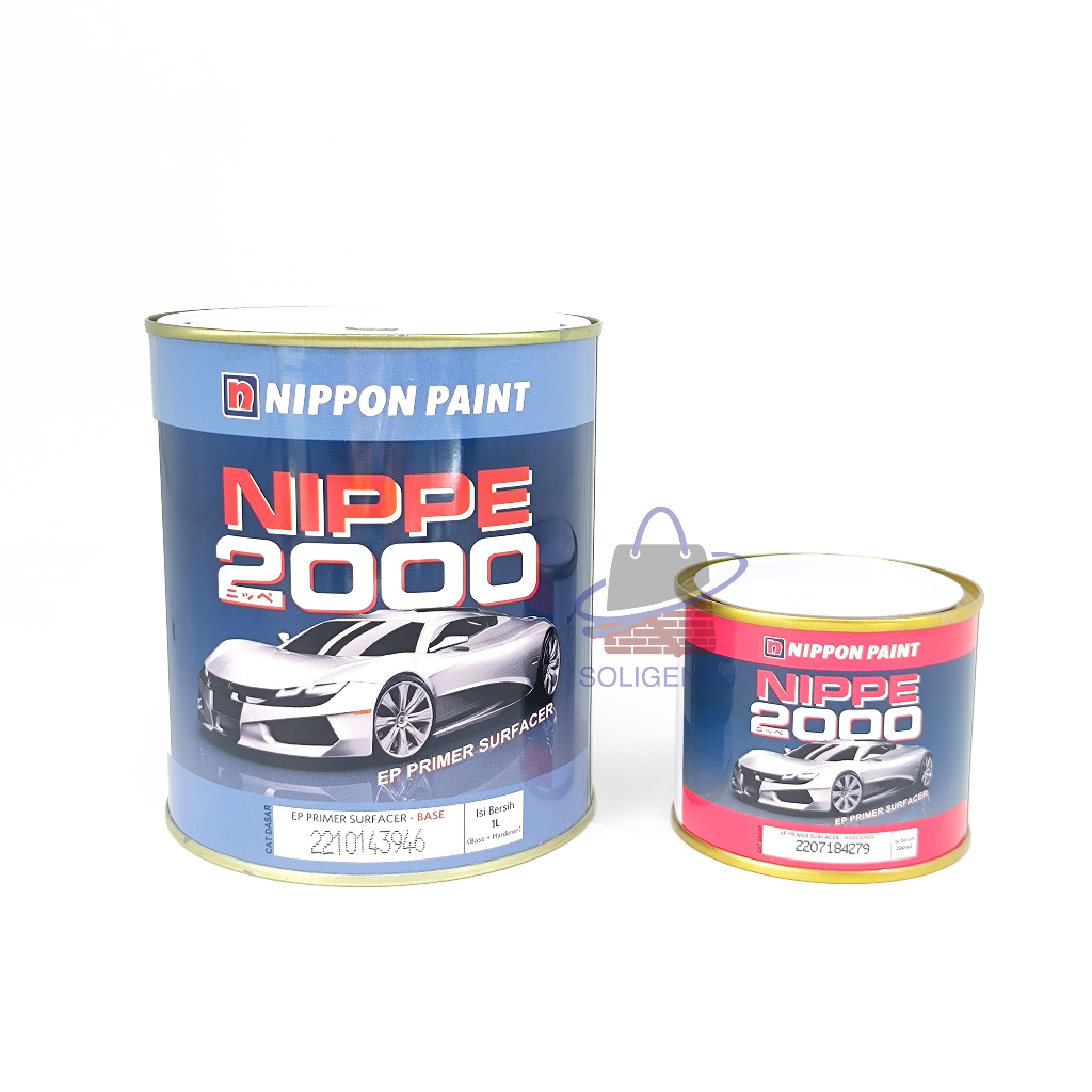 Jual Nippon Nippe 2000 Epoxy Primer Surface Cat Dasar 1Liter + Hardener | Shopee Indonesia
