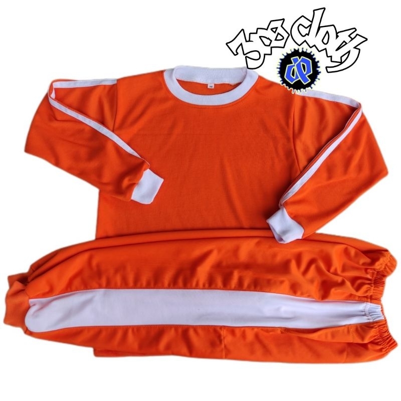 Jual Setelan Olahraga Anak Paud TK / Pakaian Olahraga Anak Paud Tk orange | Shopee Indonesia
