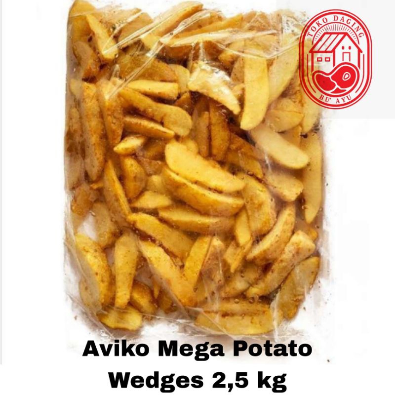 Jual Kentang Goreng Wedges / Potato Wedges 2,5 kg | Shopee Indonesia