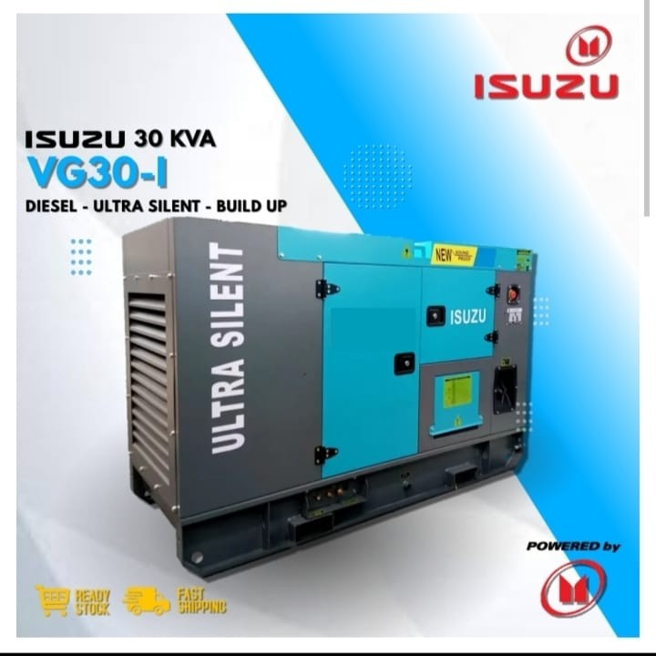 Jual Genset 30 KVA Isuzu Silent Diesel - Murah | Shopee Indonesia