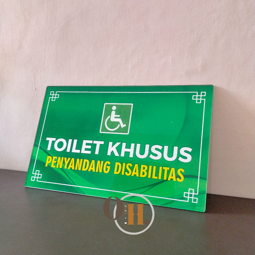 Jual Akrilik Toilet Khusus Penyandang Disabilitas - Akrilik Toilet ...