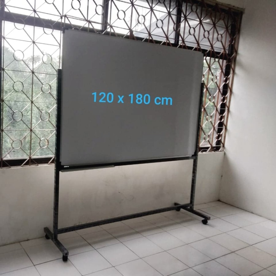 Jual whiteboard standing magnet 120 x 180cm | Shopee Indonesia