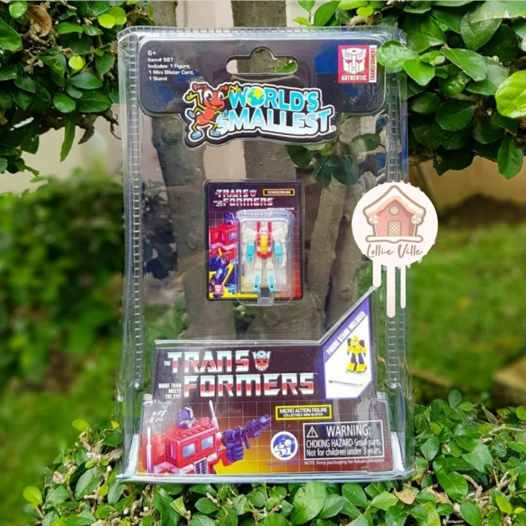 Jual World Smallest Transformers Micro Action Figures - Starscream ...