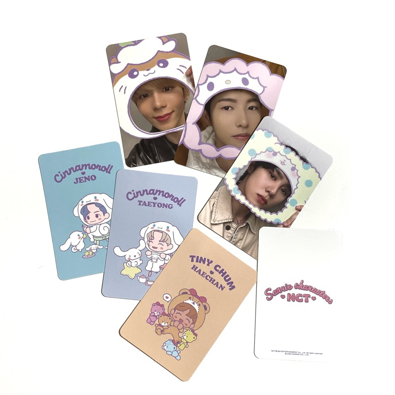 Jual NCT 127 DREAM WAYV SANRIO TRADING CARD TC B FULLSET JOHNNY KUN TEN ...