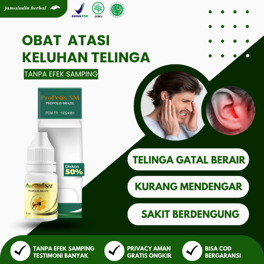 Jual Obat Gatal di Dalam Kuping, Obat Alami Telinga Cairan, Obat Gatal ...