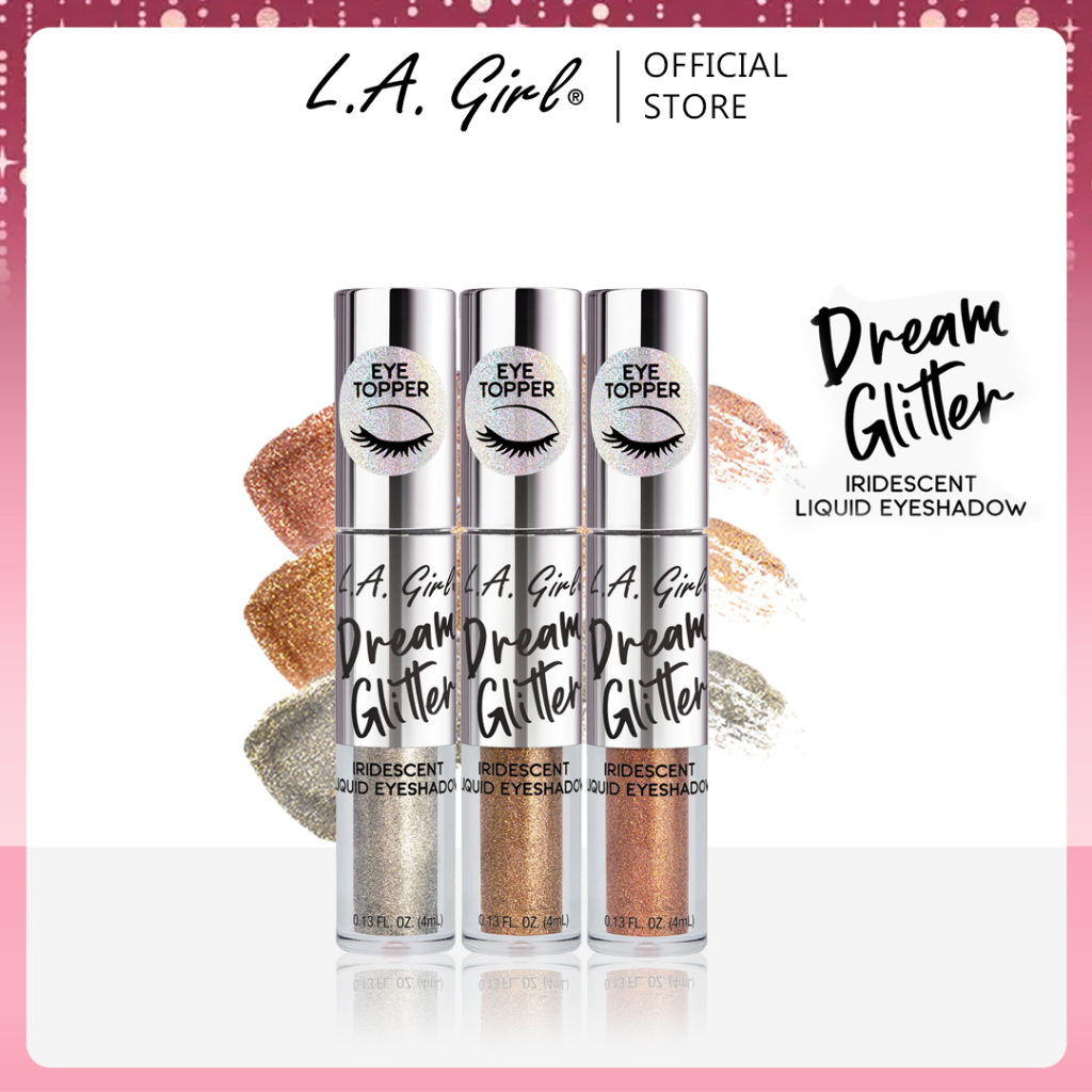 Jual LA Girl Dream Glitter Liquid Eyeshadow | Shopee Indonesia