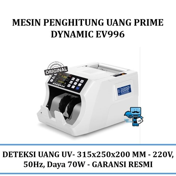 Jual Mesin Penghitung Uang Prime Dynamic EV996 - Garansi Resmi | Shopee ...