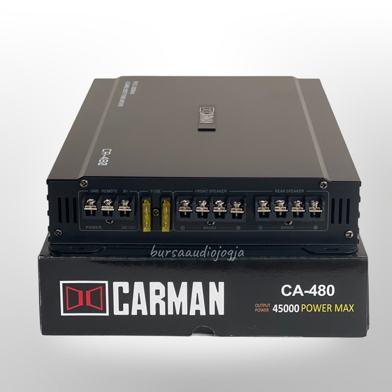 Jual Power 4 channel Carman CA-400 45000 output High power | Shopee Indonesia