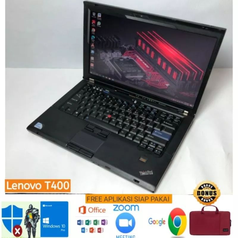 Jual LENOVO THINKPAD T400 (dijual murah) | Shopee Indonesia