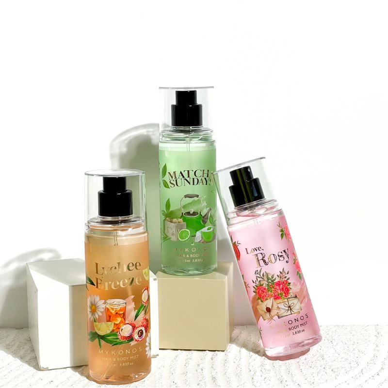 Jual Mykonos Lychee Breeze Body Mist | Shopee Indonesia