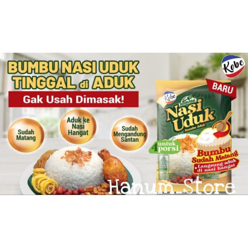 Jual Bumbu Nasi Uduk Kobe Free Lunch box | Shopee Indonesia