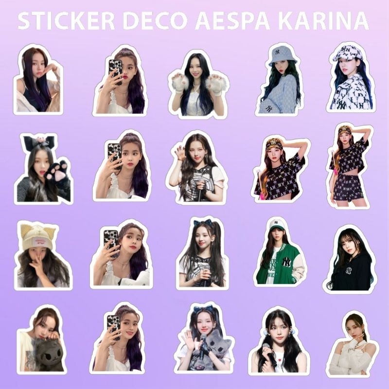 Jual Sticker Aespa Karina | Shopee Indonesia