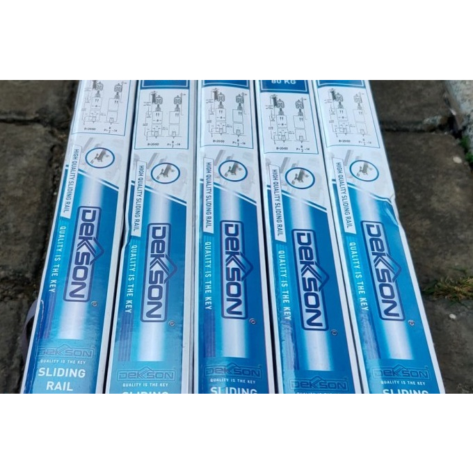 Jual Rel sliding merk Dekkson type G5/ Rel Dekkson 2,4m | Shopee Indonesia