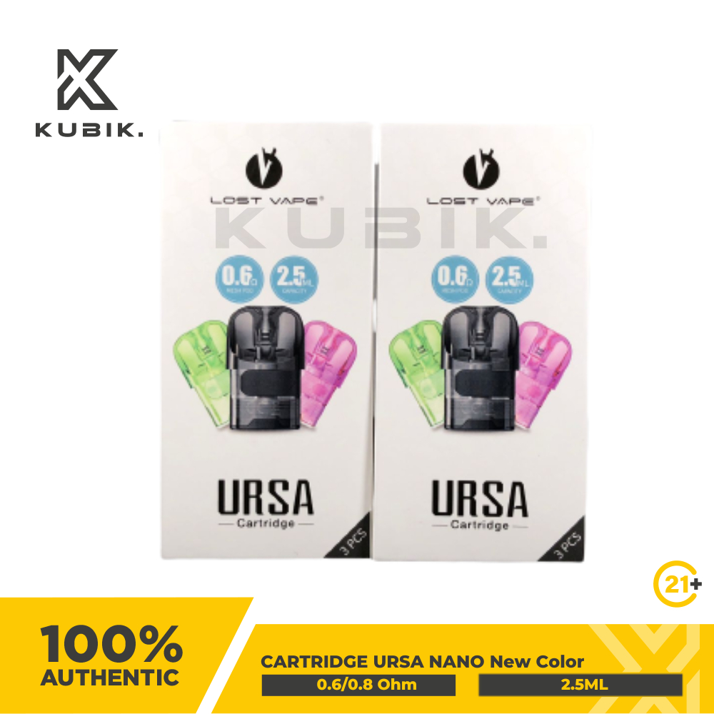 Jual Cartridge Ursa Nano Pod Replacement New Color | Shopee Indonesia