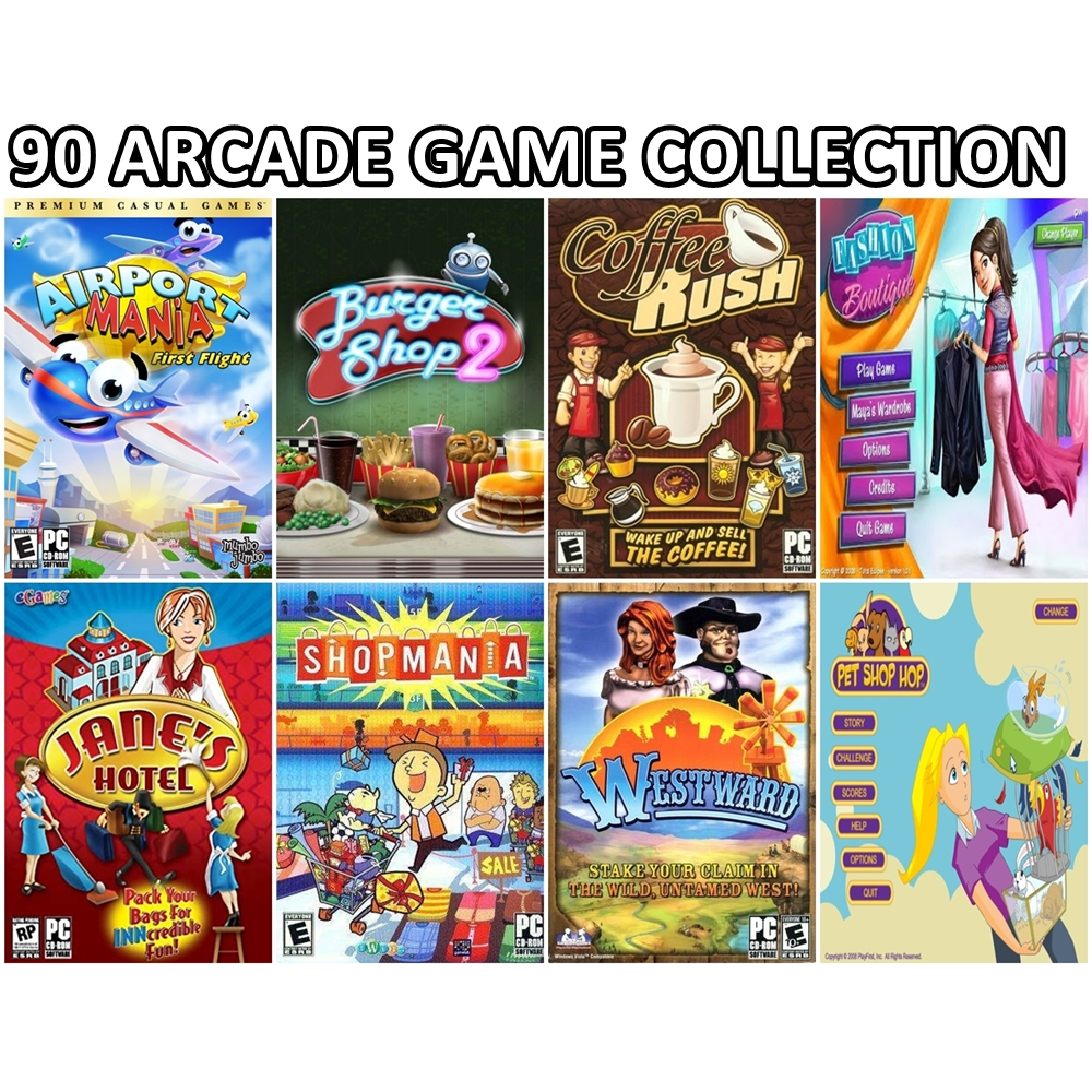 Jual 90 in 1 Arcade Game Ringan untuk Komputer PC Laptop KOLEKSI ...