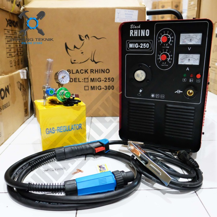 Jual Mesin Las Trafo 1 Phase MIG 250A RHINO / Welding Travo Las ...