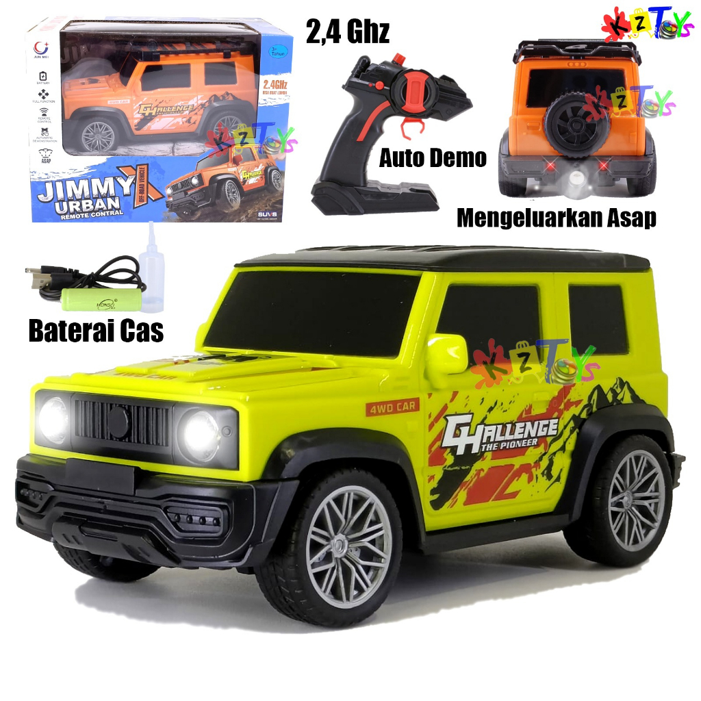 Jual MOBIL RC JIMMY ASAP OFF ROAD TURBO SKALA RC OFFROAD SPRAY 2,4 GHZ ...
