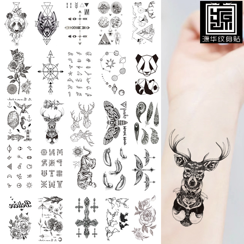 Jual STIKER TATTO TEMPORER SEMI PERMANEN TAHAN LAMA / TATO TEMPORARY ...