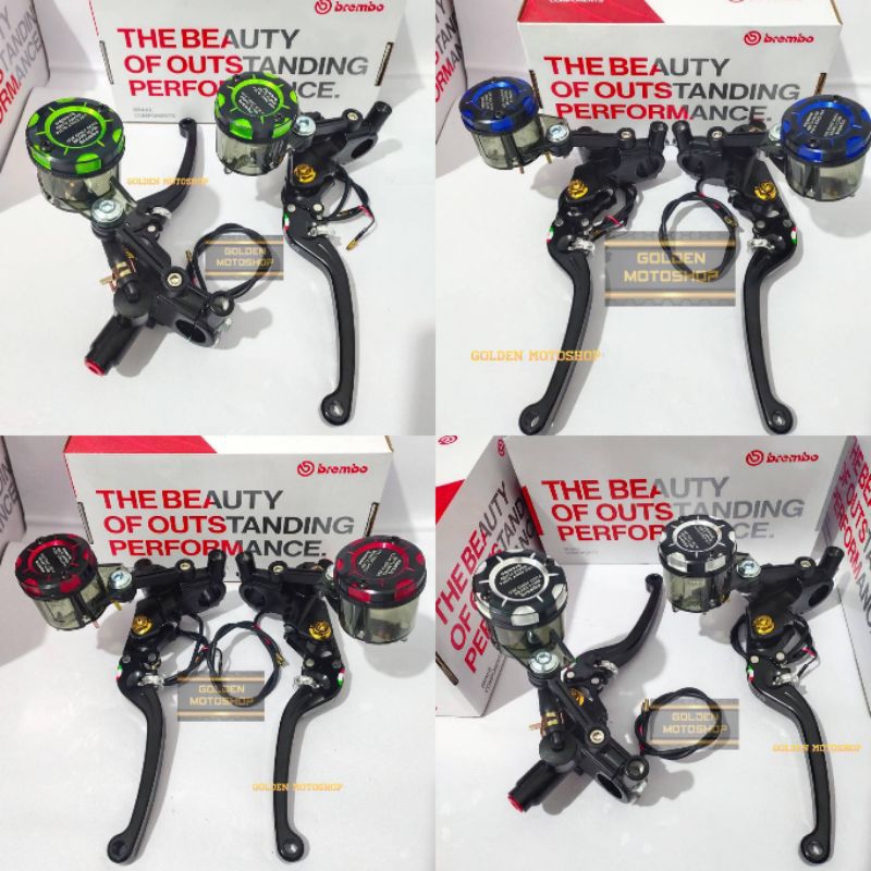 Jual Handle Master Rem Brembo 2 tabung smoke Besar PCX/NMax/ADV ...