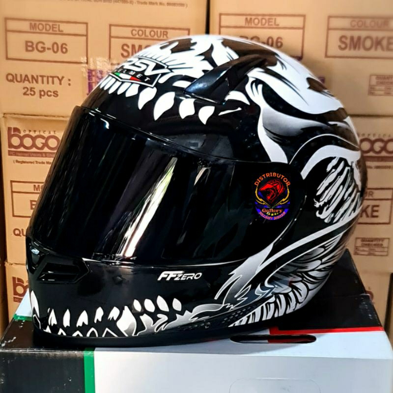 Jual Helm RSV FFZERO BONES | Shopee Indonesia