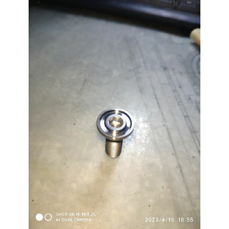 Jual baut 12 baut piringan cakram asli stainless bukan besi chrome baut M8 atau drat 12 | Shopee ...