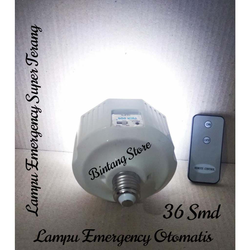 Jual Lampu Emergency Led Otomatis / Lampu Darurat Otomatis Remot ...