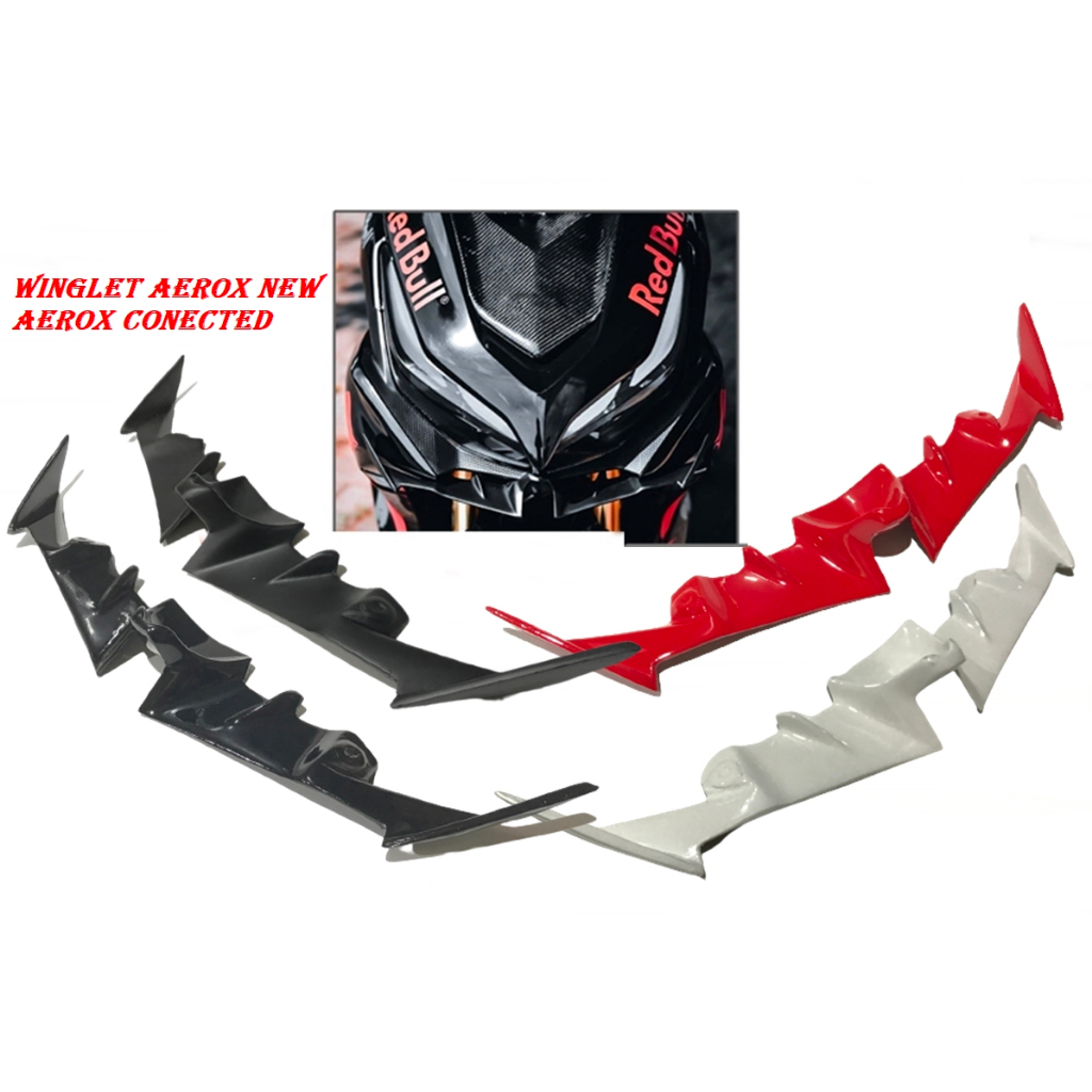 Jual WINGLET AEROX NEW 155CC WINGLET AEROX CONNECTED WINGKIDS Yamaha ...