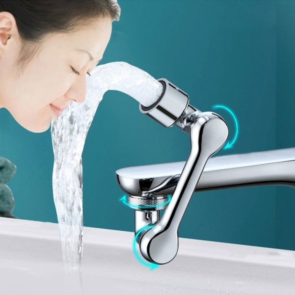 Jual Keran Air Extender 1080 Derajat Putar Dual Mode Faucet Aerator ...
