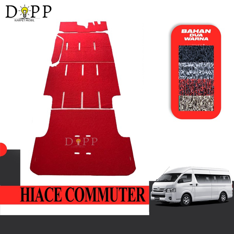 Jual Karpet Mobil Hiace Commuter / Karpet Mobil Mie Bihun Toyota Hiace ...