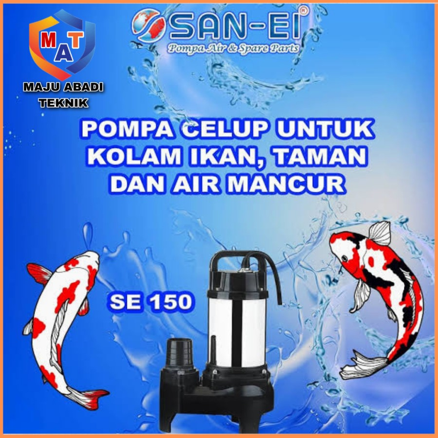 Jual Pompa Celup Air Macur 150Watt SANEI SE-150 Pompa Submersible Pump | Shopee Indonesia