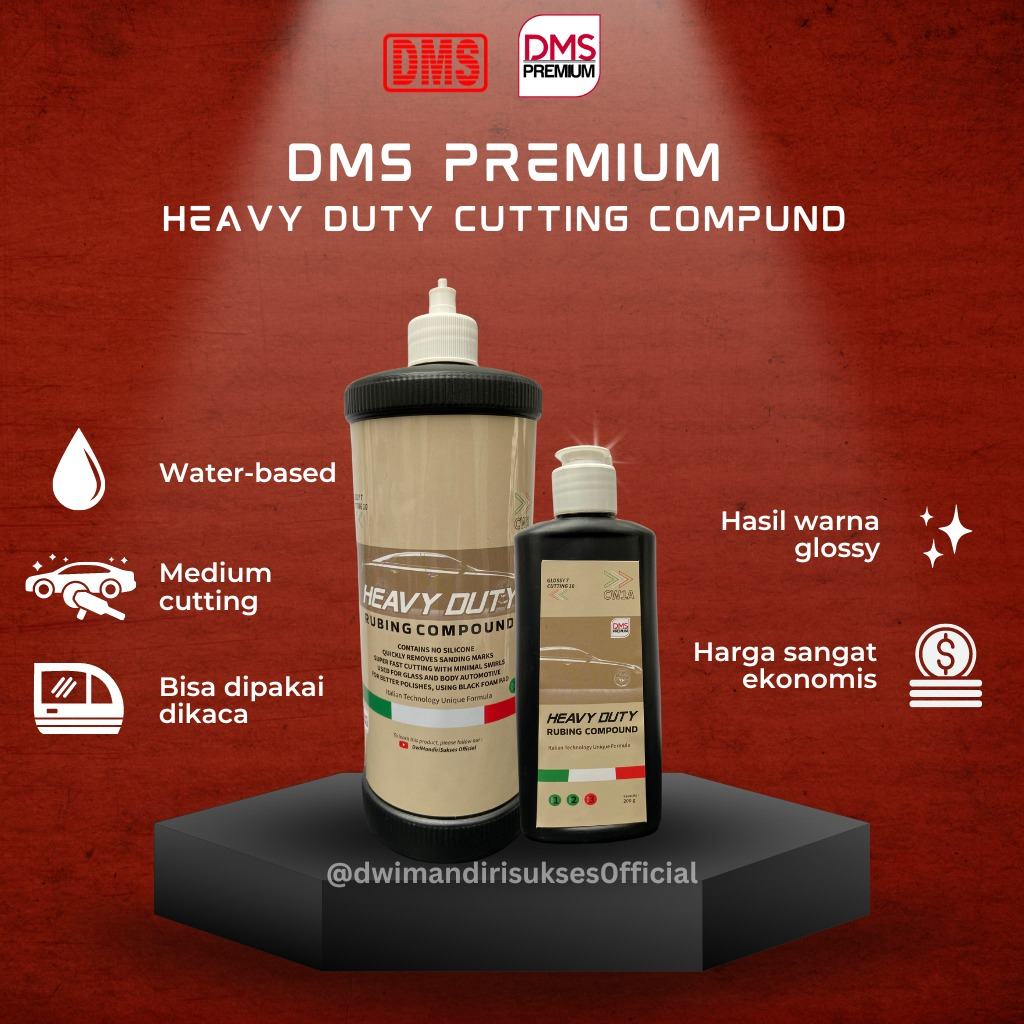 Jual compound Heavy Duty Cutting 200grm / compound Waterbased 200grm ...