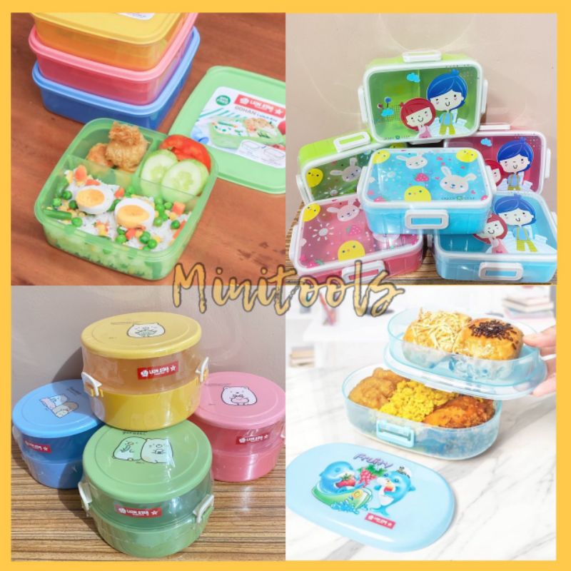 Jual Tempat Makan Anak Lucu Mini / Lunch Box Anak lucu | Shopee Indonesia
