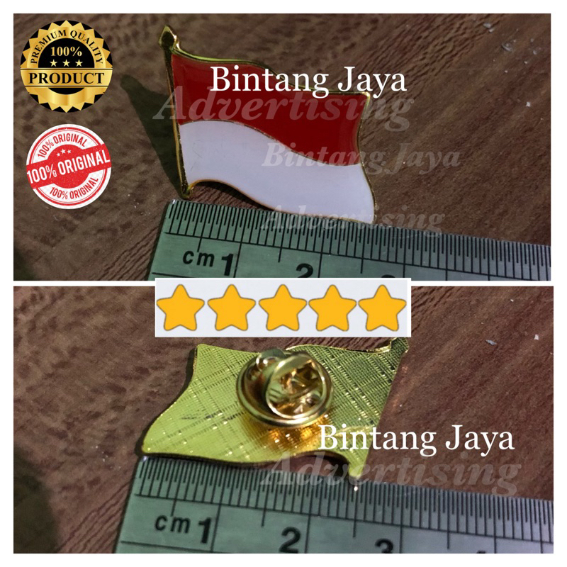Jual Pin Bendera Berkibar Indonesia Merah Putih 2,5cm Paku Kuningan ... Jual Pin Bendera Berkibar Indonesia Merah Putih 2,5cm Paku Kuningan ...