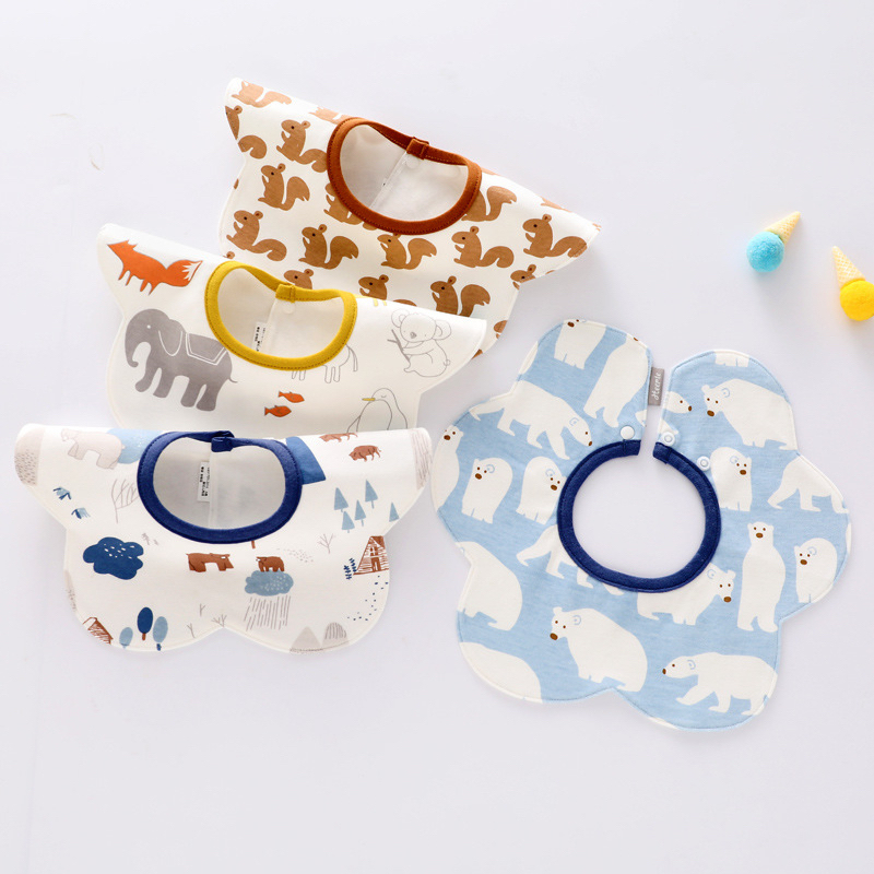 Jual Leleoncare Premium BIB SLABBER BUNGA BAYI SET CELEMEK TATAKAN LIUR ...