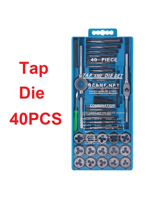 Jual Hand Tap Set Adjustable Hand tab Handtab Dies Set 40 Pcs Alat Snai ...