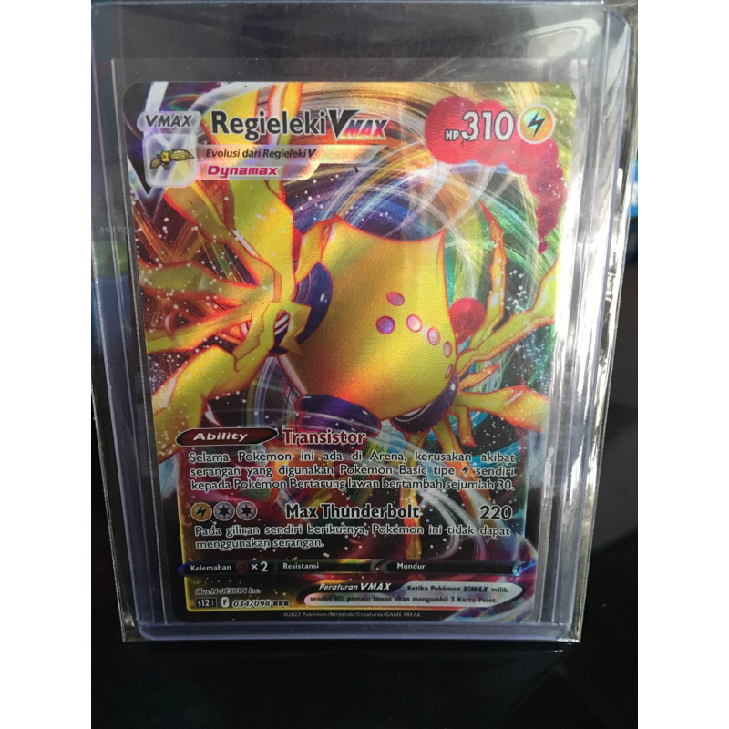Jual Kartu Pokemon Regieleki VMAX | Shopee Indonesia