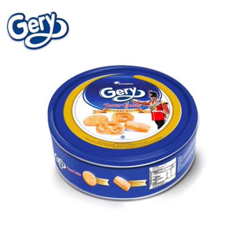 Jual NISSIN BISCUITS / DELUX BUTTER COOKIES / GERRY ROLL / XOLUMBIA ...