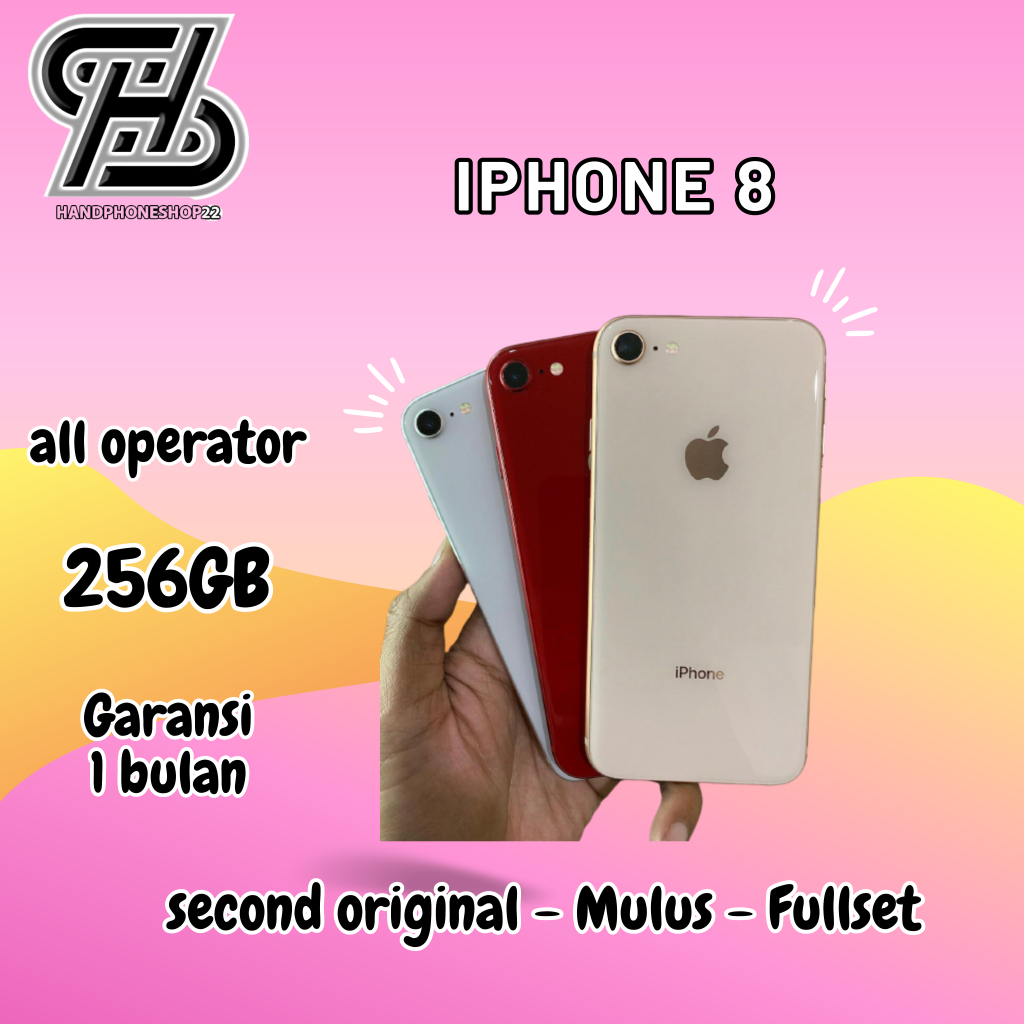 Jual Second iP 8 256 GB Original Mulus Silent Camera | Shopee Indonesia