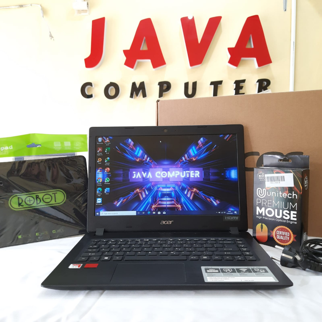 Jual Acer Aspire 3 A314-21 Amd A9 Ram 4GB HDD 1TB Fullset | Shopee ...