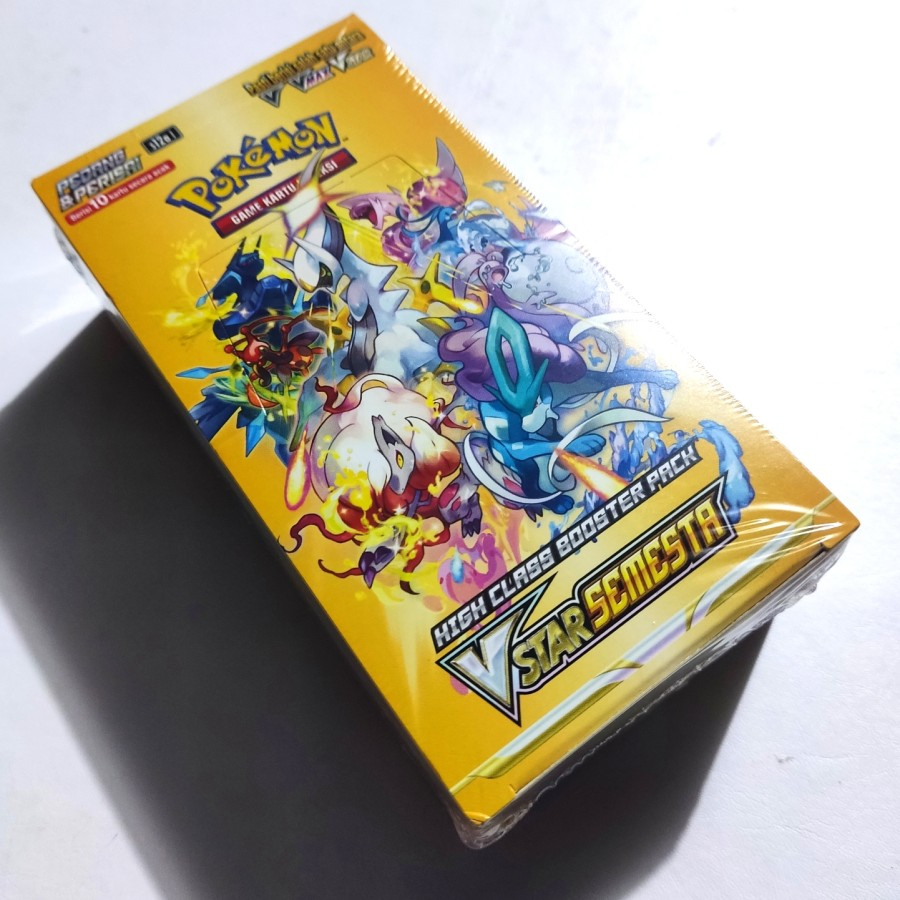 Jual Kartu Pokemon VSTAR Semesta S12a Booster Box Indonesia (Isi 10 Pack) TCG Original Factory ...